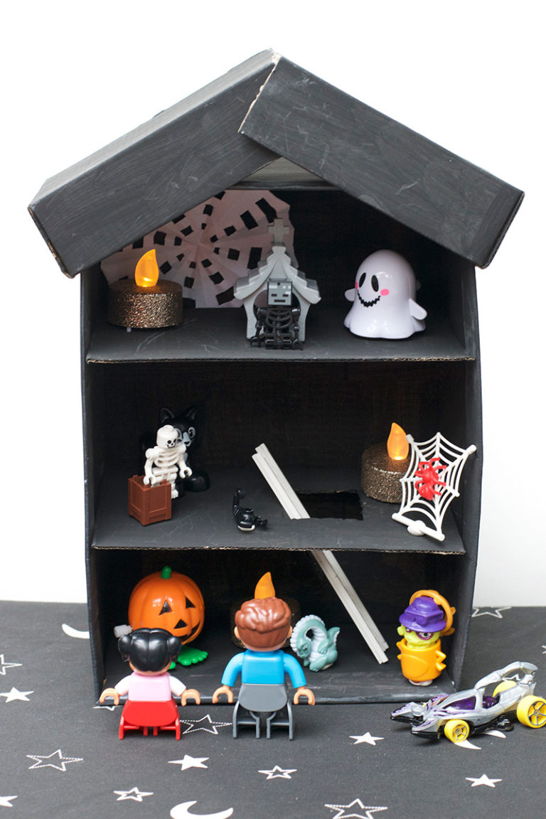 Fun Shoebox Haunted House (for Kids!) - Little Fish